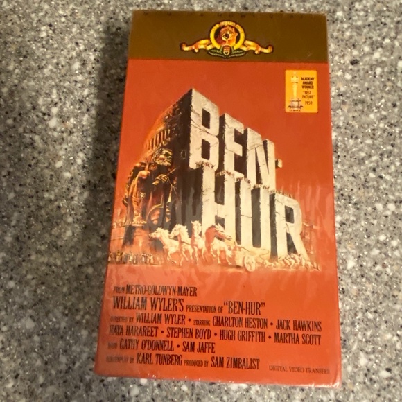 Other | Ben Hur 2 Vhs Tape Movie Set New | Poshmark